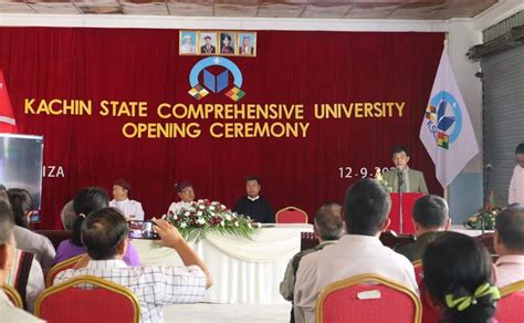 Kachin State Comprehensive University A New Comprehensive University From A Liberated Area