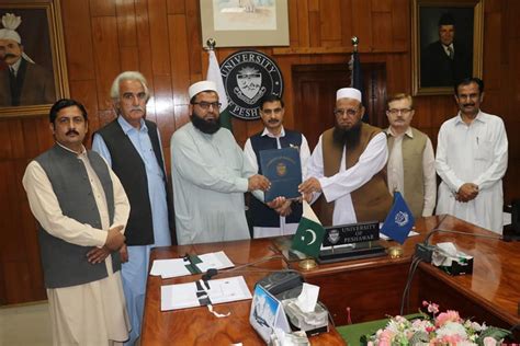 Pashto Academy Memorandum Of University Of Peshawar