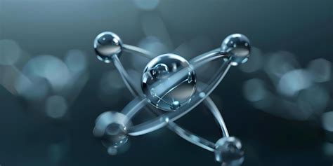 Artistic Representation Of Atomic Structure Nucleus And Orbiting Electrons Concept Atomic
