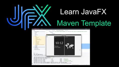 javafx tutorial template to build a javafx application with maven as a