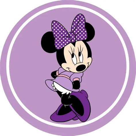 Etiquetas De Minnie Y Mickey Mouse ️ Para Imprimir