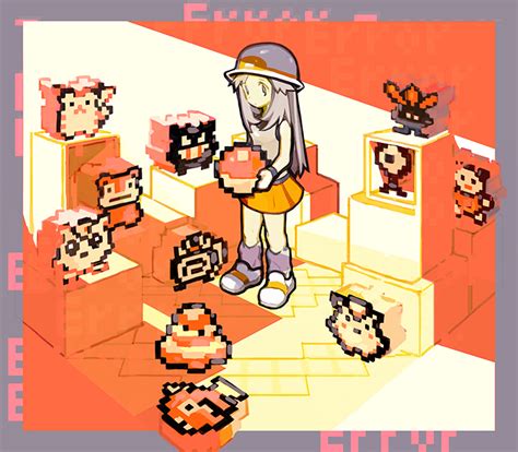 Pikachu Leaf Gengar Jigglypuff Clefairy And 7 More Pokemon And 1 More Drawn By Lillin