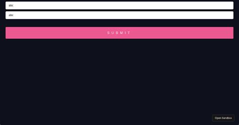 Yuptest Doesnt Generate Error Onblur Codesandbox