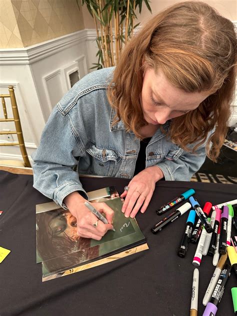 Alyssa Sutherland Evil Dead Rise Signed 8x10 Photo Signed By Superstars