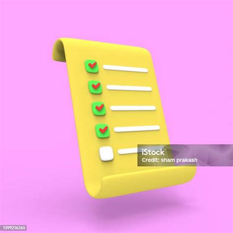 분홍색 배경에 3d 클립 보드 메모장 아이콘 3d 렌더링 그림 3차원 형태에 대한 스톡 사진 및 기타 이미지 3차원 형태 가입서 아이콘 Istock