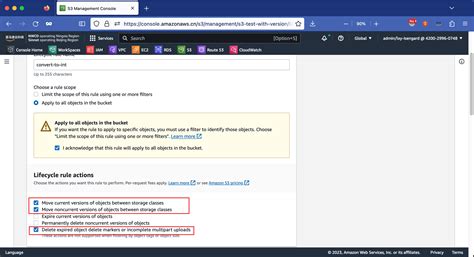 使用s3 Lifecycle Policy将标准层存储转换为int智能分层以降低存储成本