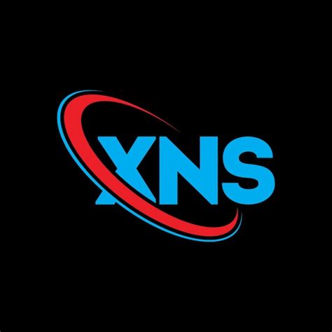 Premium Vector Xns Logo Xns Letter Xns Letter Logo Design Initials Xns Logo Linked With Circle