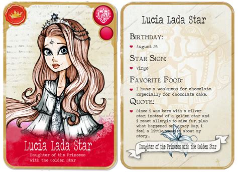 Lucia Lada Star Card Ever After High Oc By Freshplinfa On Deviantart