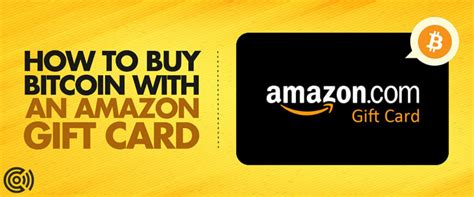 How To Buy Bitcoin With An Amazon T Card Crypto News Australia