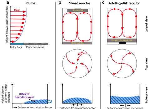 Comparison Of The Flow And Assumed Diffusive Boundary Layer Spatial