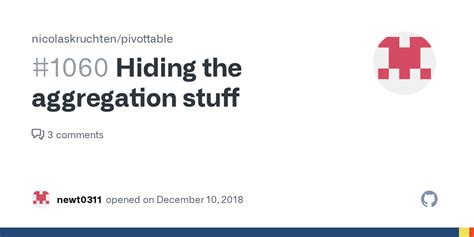 Hiding The Aggregation Stuff Issue Nicolaskruchten Pivottable Github
