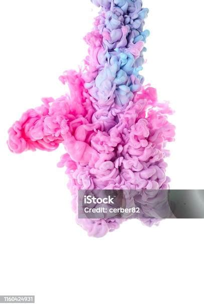 물에 잉크 스플래시 페인트 혼합 여러 가지 빛깔의 액체 염료 추상 배경 색 0명에 대한 스톡 사진 및 기타 이미지 0명