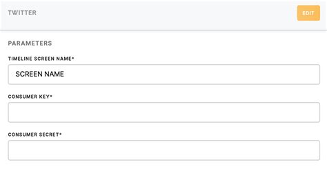 Connector Twitter Meiro Docs