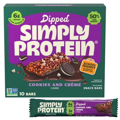 Dipped Bars Simply Protein Us