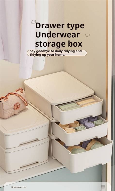 Nehem Divided Drawers Gift For Stackable Drawer For Bra Organizer Underwear Organizer