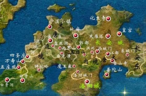 大话西游2老玩家晒出情怀地图！第三张实在太罕见了 叶子猪大话西游2经典版