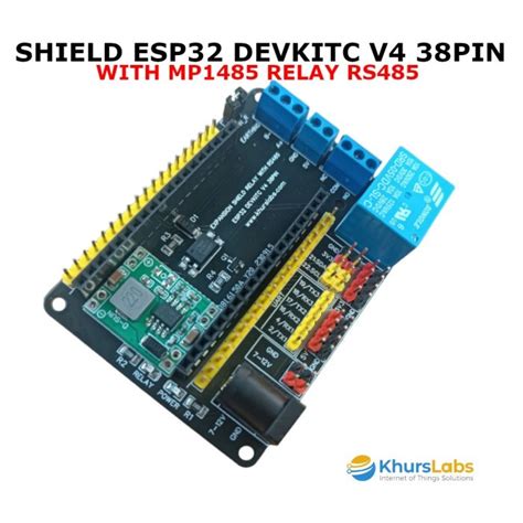 Jual Io Expansion Shield Esp32 Devkitc V4 With Rs485 And Relay High