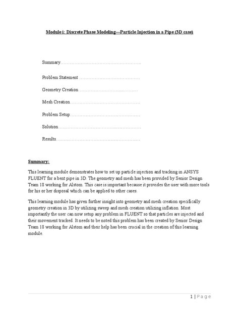 PDF Discrete Phase Modeling Particle Injection DOKUMEN TIPS
