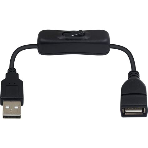 Poyiccot Usb Cable With On Off Switch Male To Female Usb