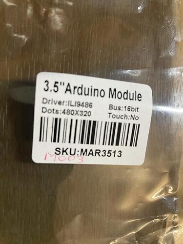 Tft Lcd Display Ili9486ili9488 480x320 Showing White Screen With