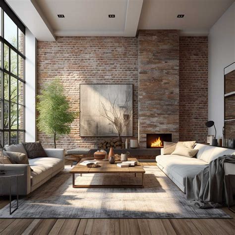 Raw Brick Walls Look Unfinished Until You Nail These Modern Interior Moves