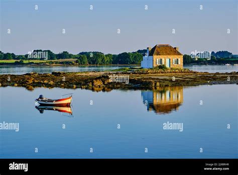 France Morbihan Etel River Belz Saint Cado Island Nichtarguer