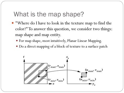 PPT Texture And Texture Mapping PowerPoint Presentation Free Download ID 2494922