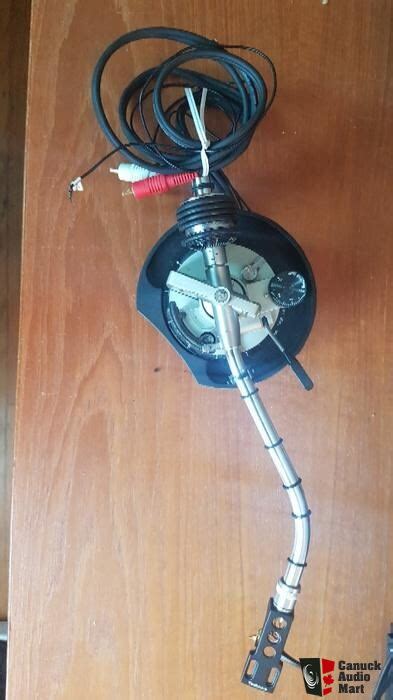 Technics Sl1200 Mk5 Tonearm Assembly Headshell Wiring And Kab Fluid Damper Photo 1838599