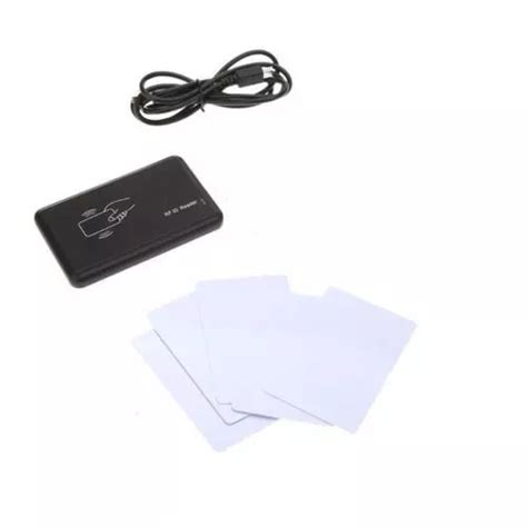 Leitor Rfid 13 56mhz Usb Sistema Arduino 5 Cartões S50 Frete Grátis