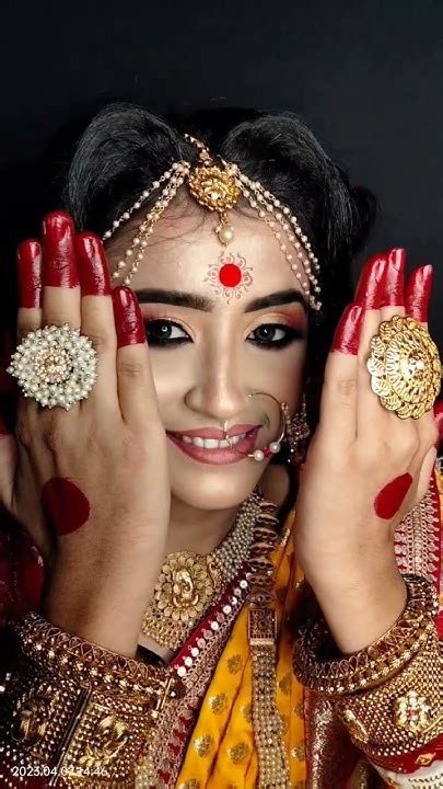 Bengali Bridal Makeup Makeup Makeuptutorial Bridalmakeover Bengali