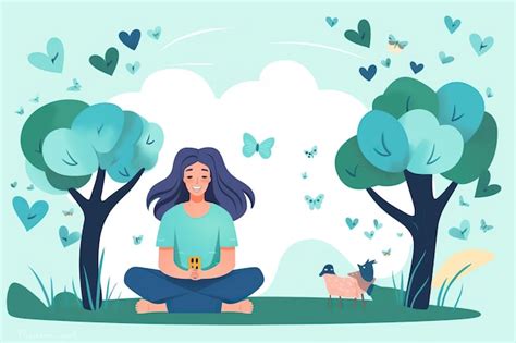 Premium Ai Image Mental Health Awareness Ai Generated Illustration