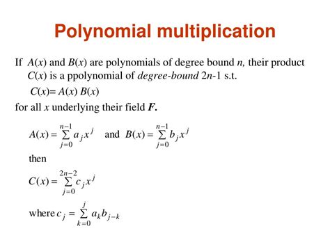Ppt Polynomials And Fft Powerpoint Presentation Free Download Id