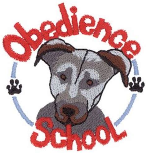 Obedience School Machine Embroidery Design Embroidery Library At