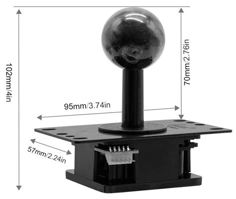 Qanba Gravity Jov8 Silent Arcade Joystick Arcade Express