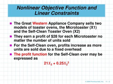 Ppt Nonlinear Programming Powerpoint Presentation Free Download Id4660086