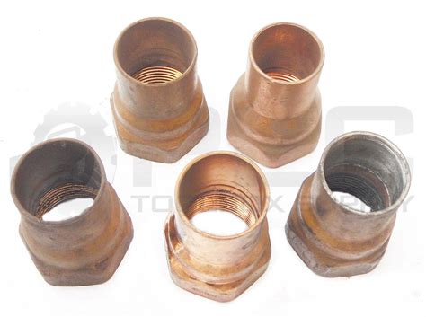 LOT OF 5 NEW NIBCO 3 4 COPPER FEMALE ADAPTER READ PLC Toolbox Supply
