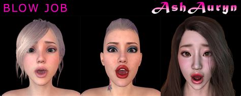 AshAuryn S Sexpressions 2 0 Facial Expression Morph Pack Morphs Virt A Mate Hub