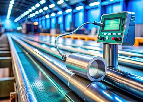 Ultrasonic Nondestructive Testing Ndt For Defect Detection In Round