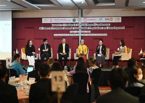 Unfpa Thailand Unfpa Launched Thailands Icpd30 Report Thailands