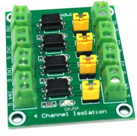 PC817 4 Channel Optocoupler Isolation Module Rajiv Electronics
