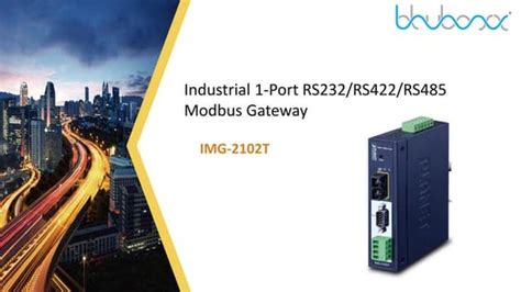 Mg 110 1 Port Rs232 422 485 Modbus Gateway Ppt