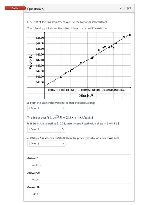 Solved Partial Question 6 2 3 Pts The Rest Of The This Chegg Com