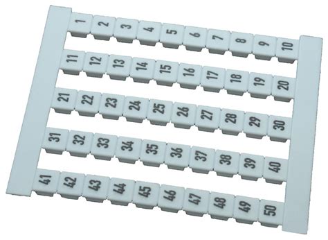 Weidmuller TERMINAL BLOCK MARKER MM CARD