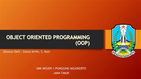 Object Oriented Programming Oop Ppsx