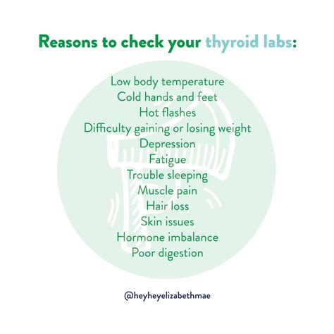 Reasons To Check Your Thyroid Labs — Hey Hey Mae