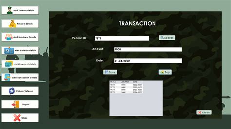 Github Samedge01military Veteran Dbms