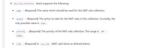 Azurerm Natrulecollection With Multiple Rules Azure Hashicorp