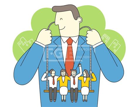 Ill191 프리진 일러스트 비즈니스 회사 기업 업체 직장 사회 생활 사람 인물 캐릭터 그룹 단체