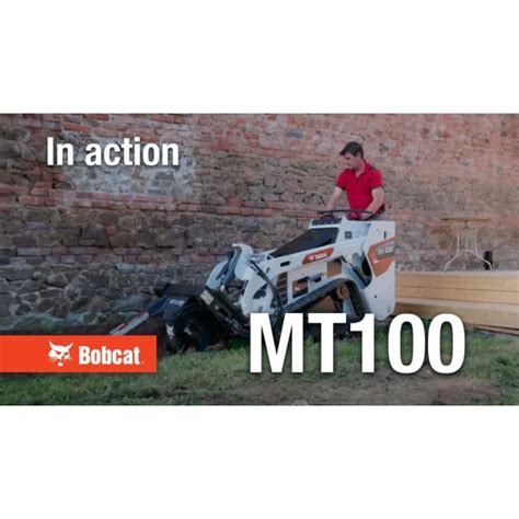 Bobcat Mt100 Mini Track Loader In Action Bobcat Company Europe
