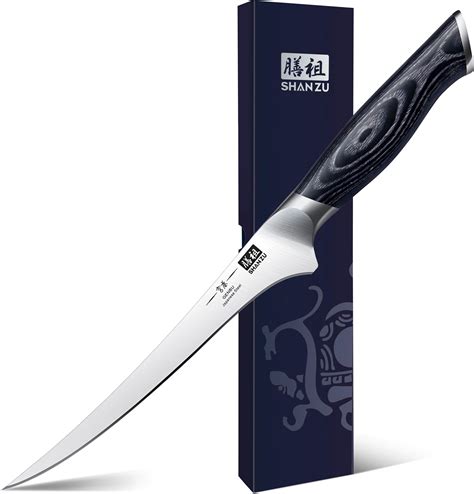 Shan Zu 7 Inch Fillet Knife Japanese Super Steel Boning